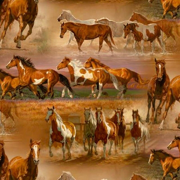 Horse Fabric - Etsy