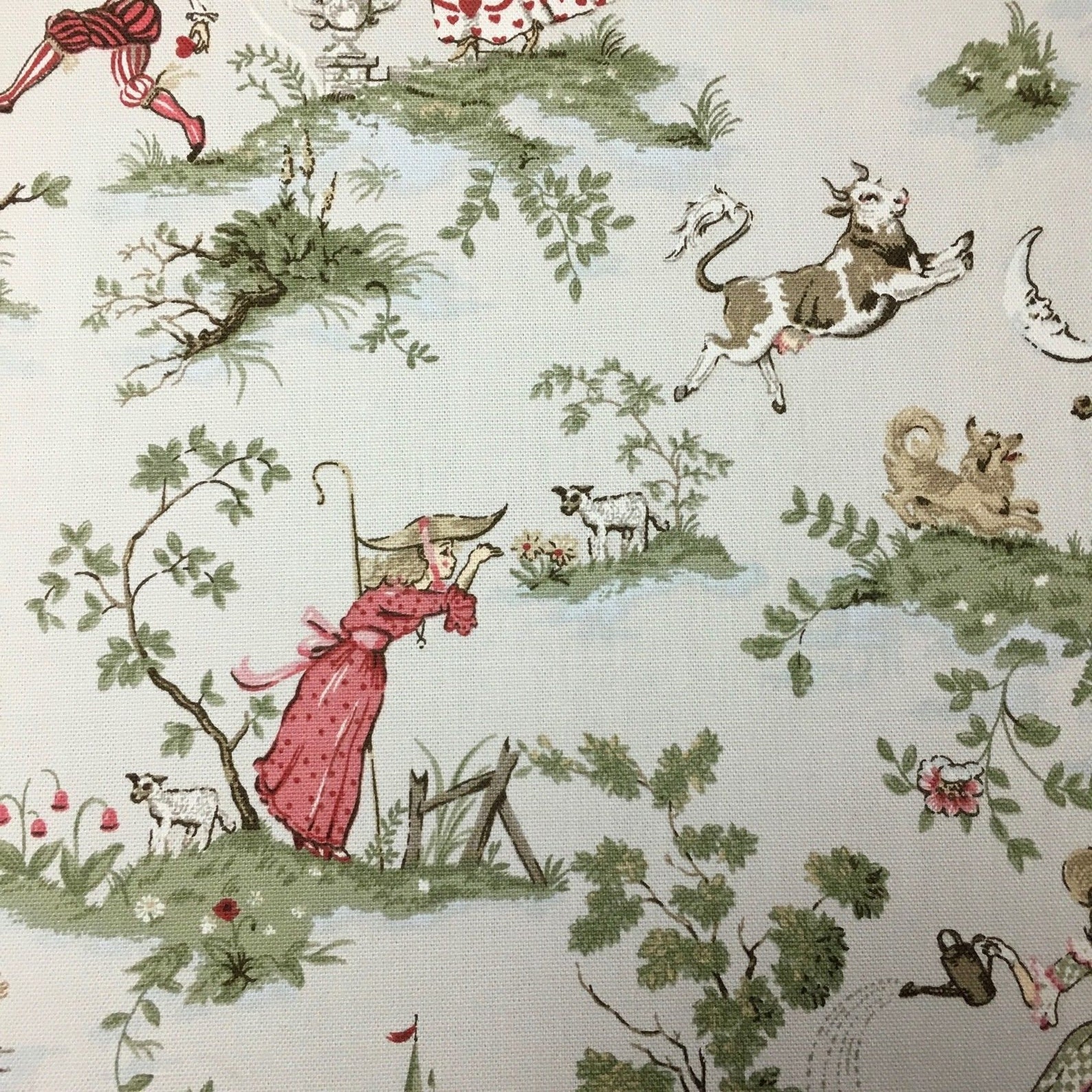 Humpty Dumpty Bedding "over the Moon" Cushion Cover Tote Bag Apron ...