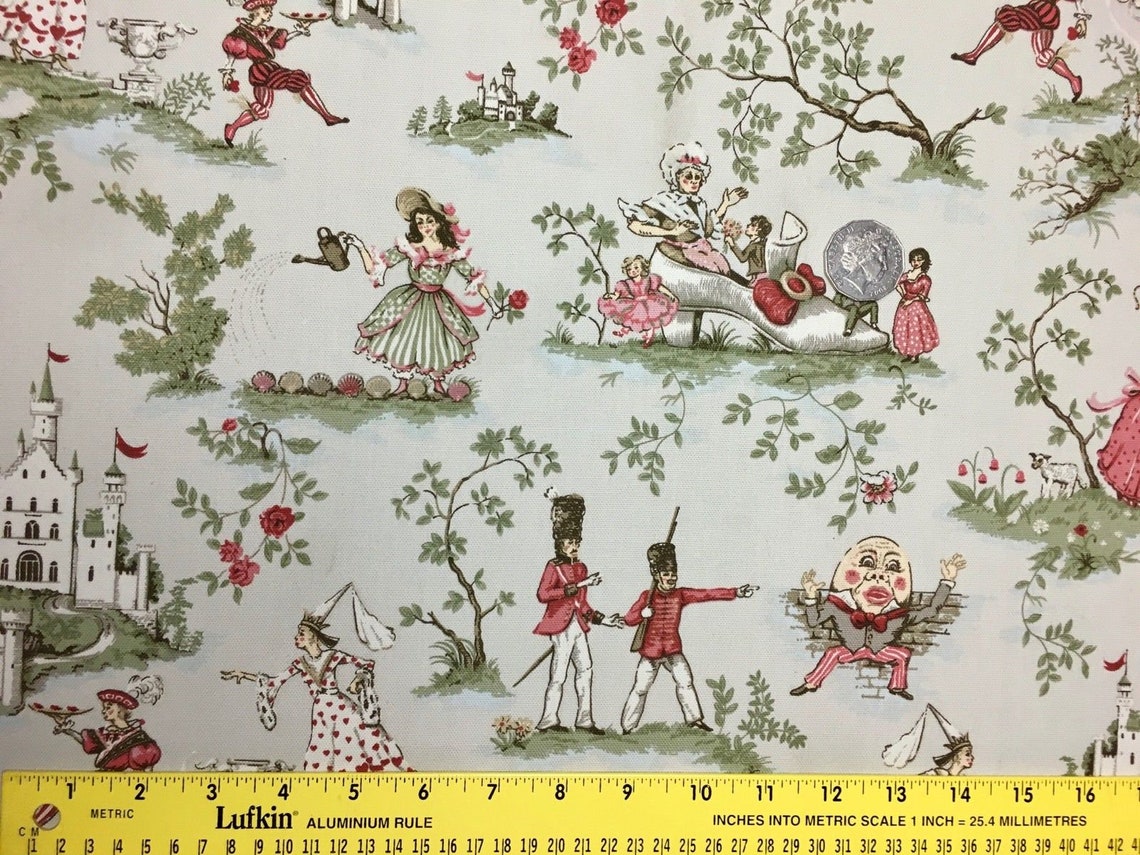 Humpty Dumpty Bedding "over the Moon" Cushion Cover Tote Bag Apron ...
