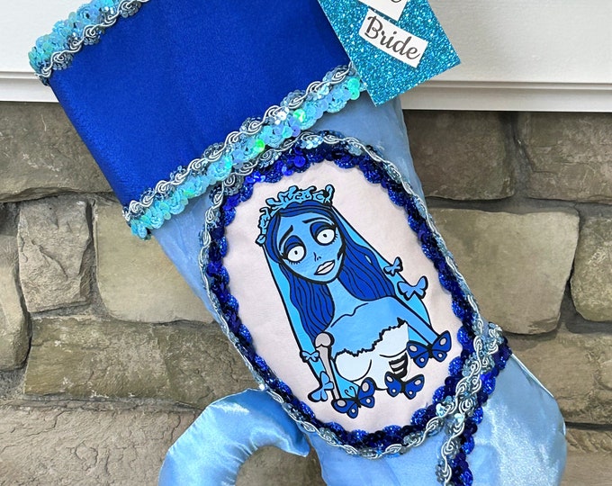 Corpse Bride Christmas Stocking - Etsy