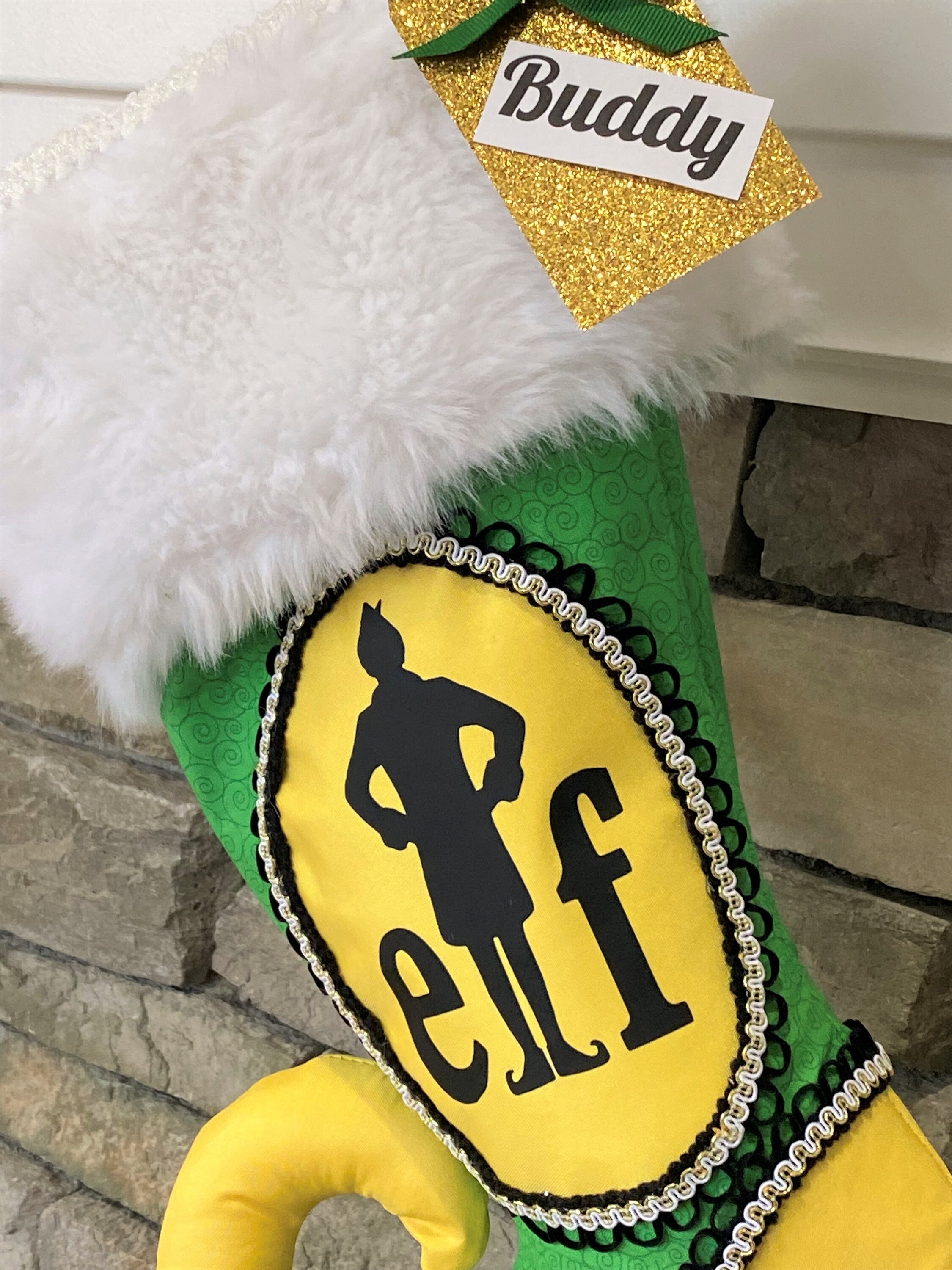 Buddy the Elf Christmas Stocking - Etsy