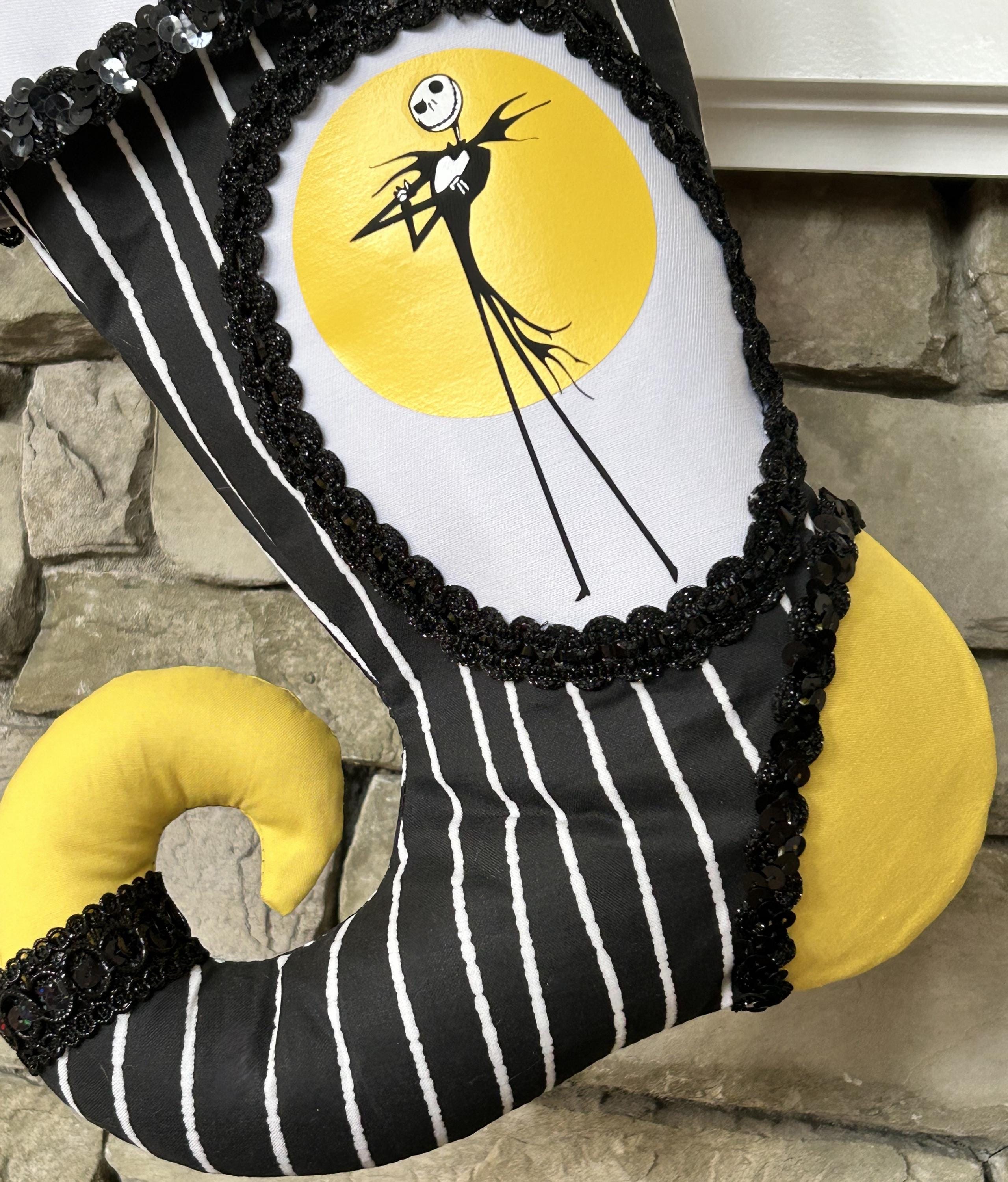 Jack Skellington Nightmare Before Christmas Stocking - Etsy