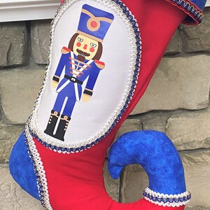Nutcracker Christmas Stocking - Etsy