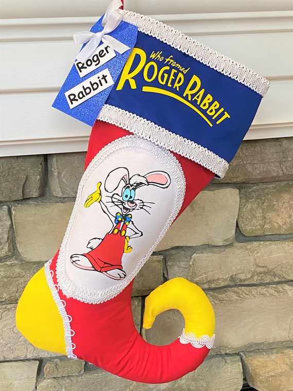 Roger Rabbit Christmas Stocking | Etsy