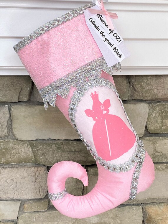 Wizard of OZ Glinda the Good Witch Christmas stocking | Etsy