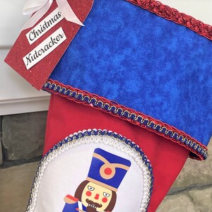Nutcracker Christmas Stocking - Etsy