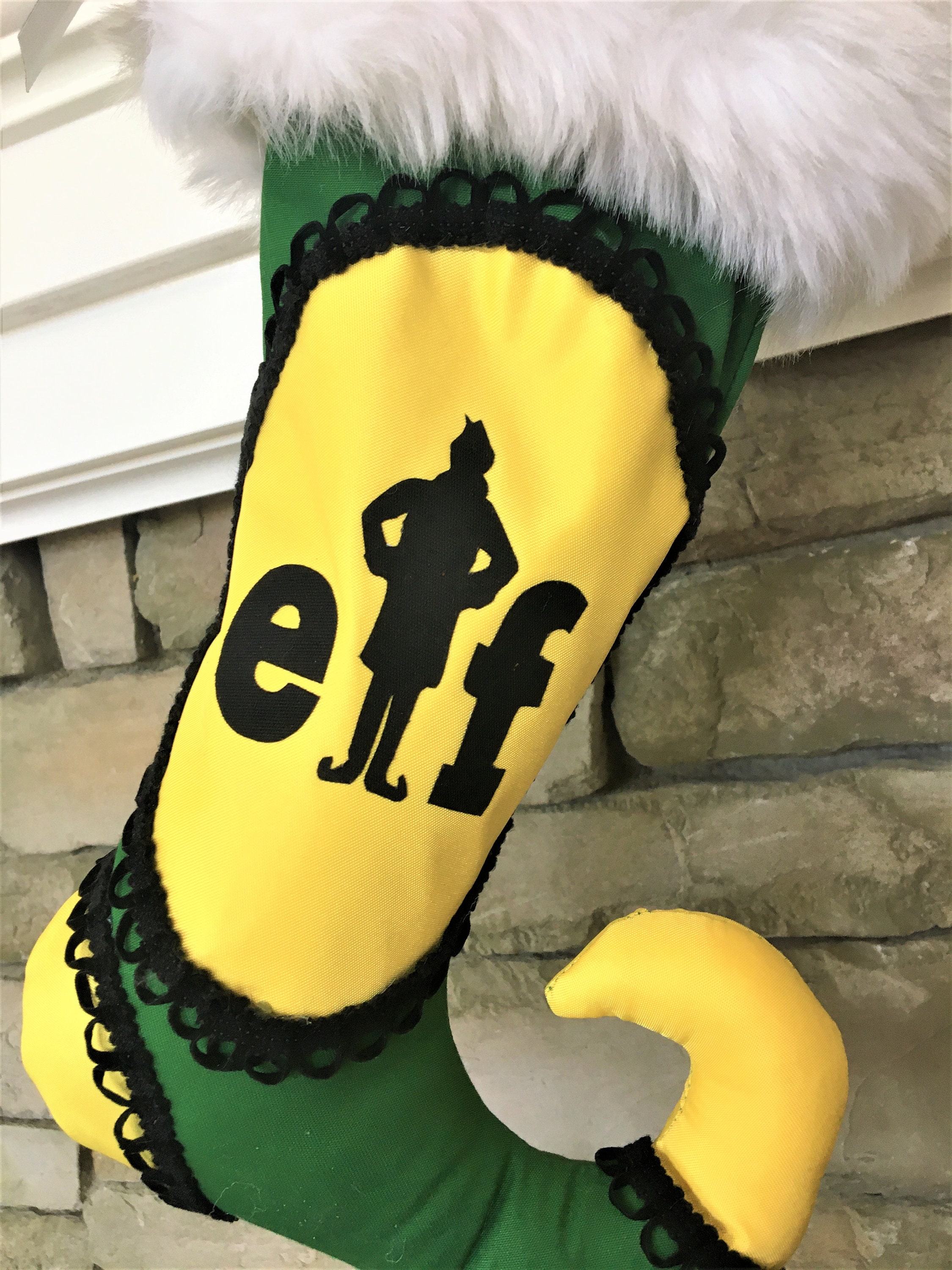 Buddy the Elf Christmas stocking | Etsy