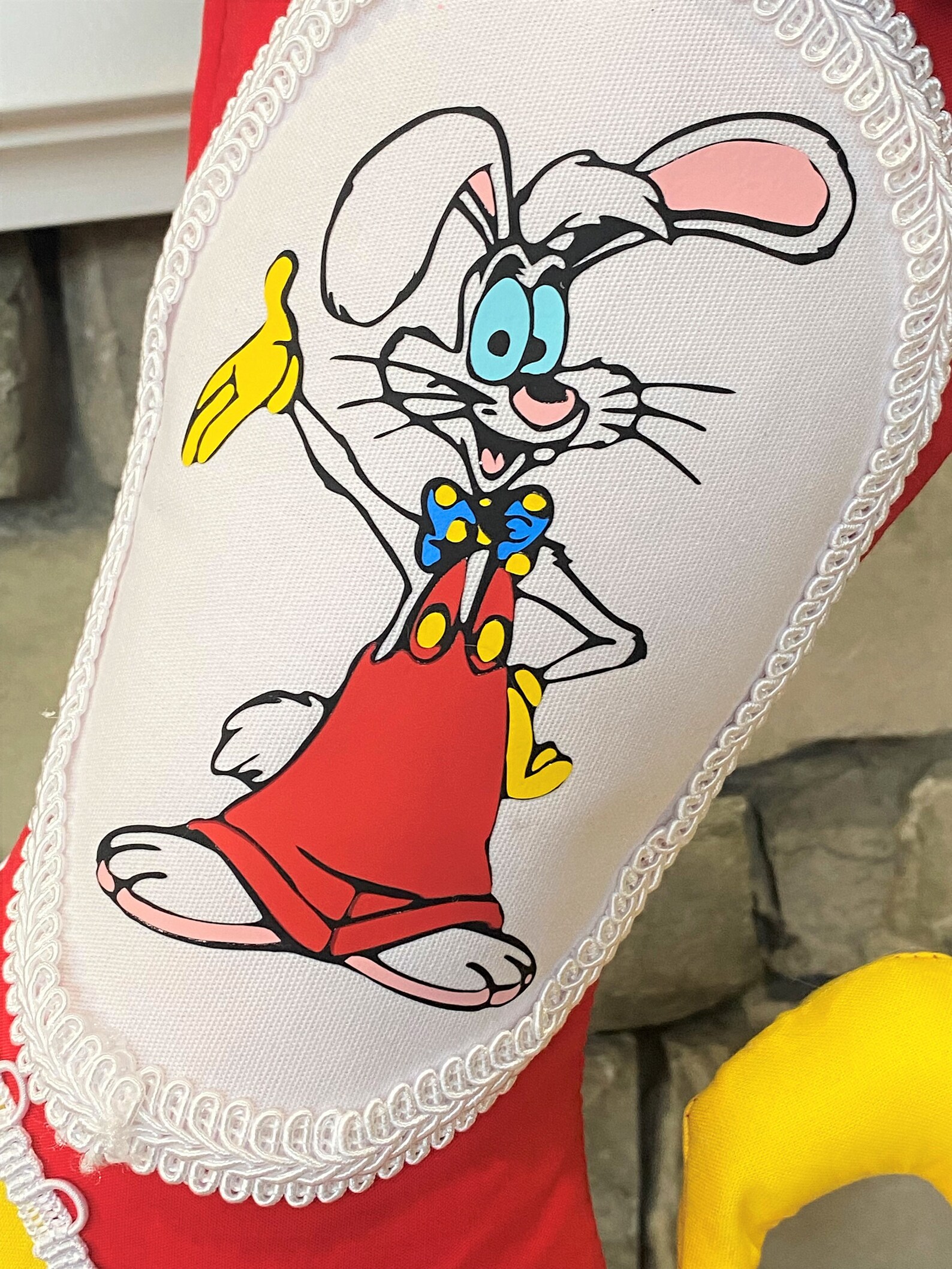 Roger Rabbit Christmas Stocking - Etsy