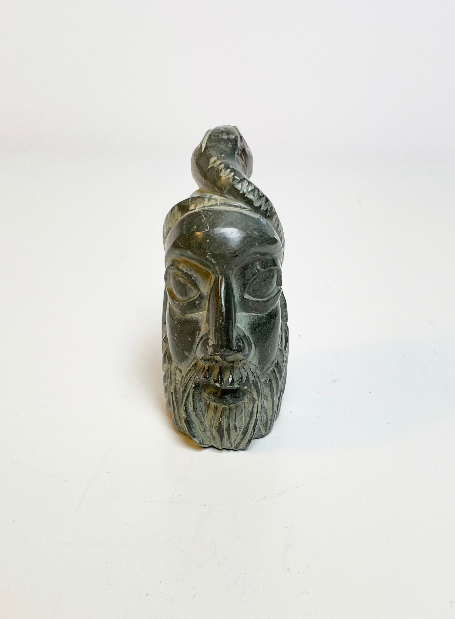 Snake God Asclepius, Aesculapius Bust, Babylonian Serpent God, God of ...