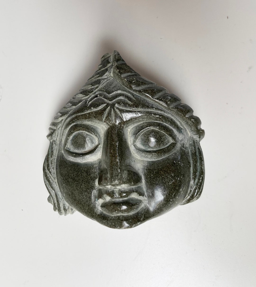 Inanna Stone Statue, Ishtar Goddess Bust, Small Ishtar Statue, Lilith ...