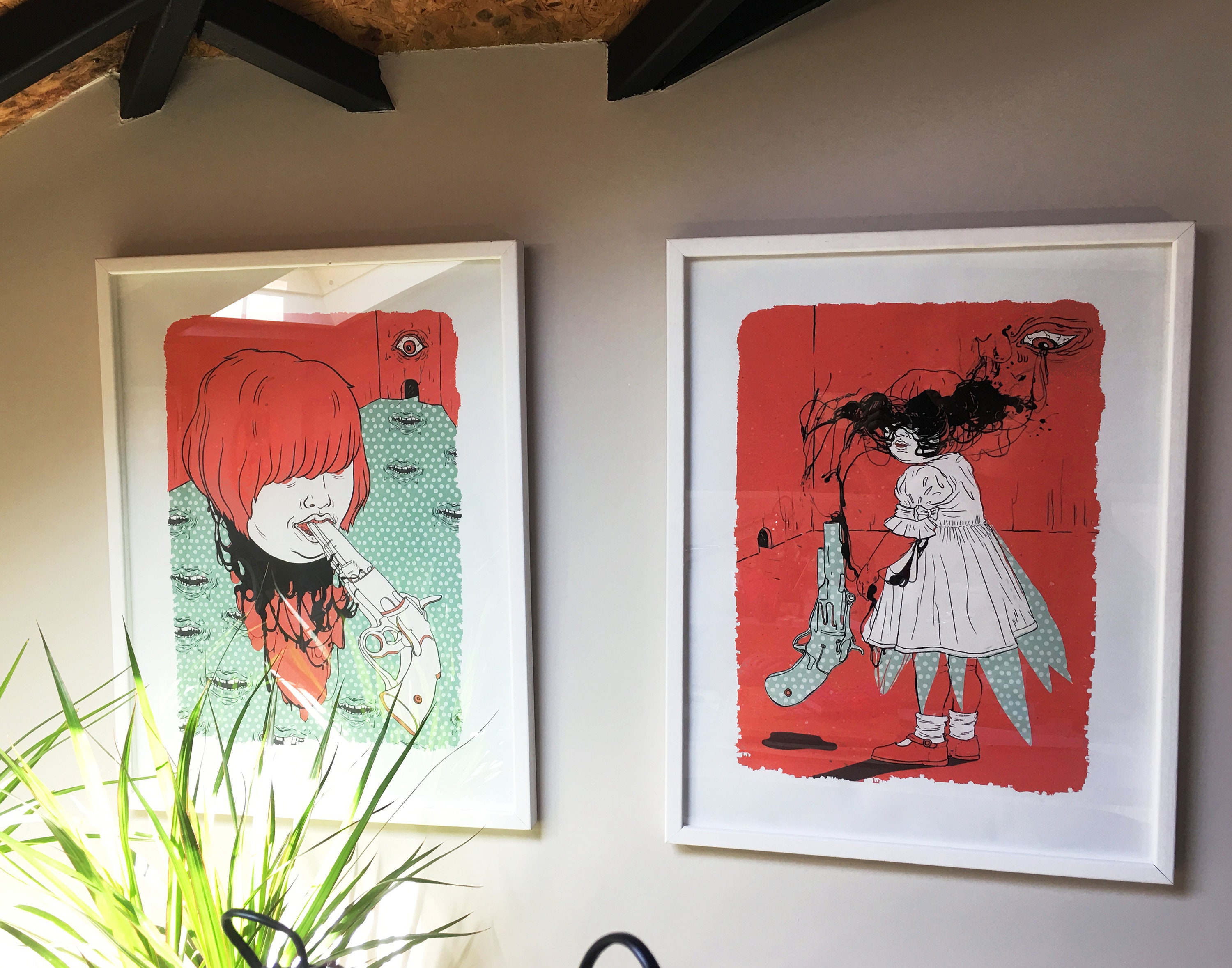 Gun Pop Surrealism Art Limited Fine Art Print 29x42 Cm - Etsy