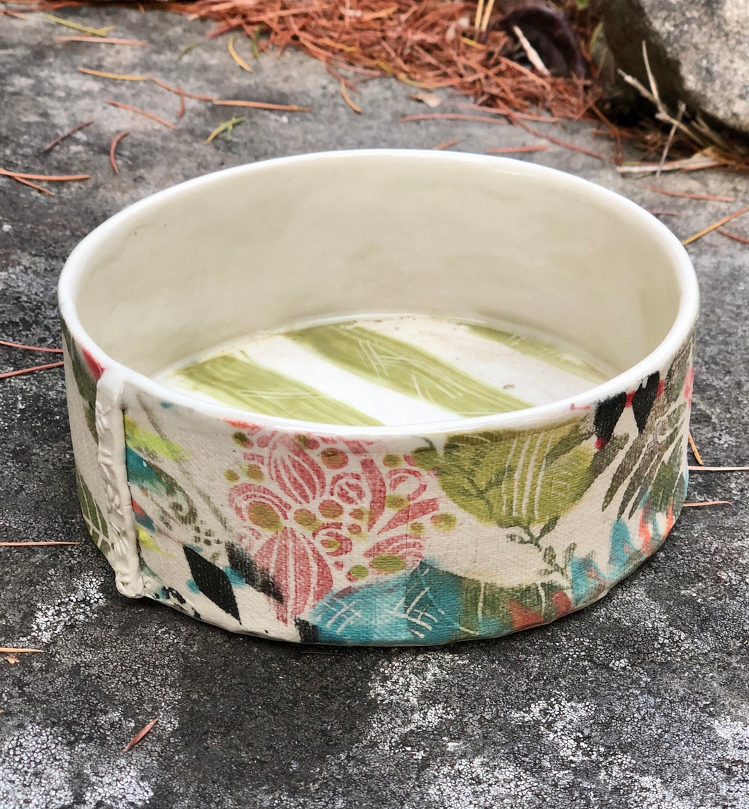 Jester Handpainted Porcelain Brie Baking Dish-brie Baker-mini Casserole ...