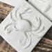 Seashell Porcelain Tile 3/4/6inch 7.6/10/15.25cm-starfish Tile-scallop ...