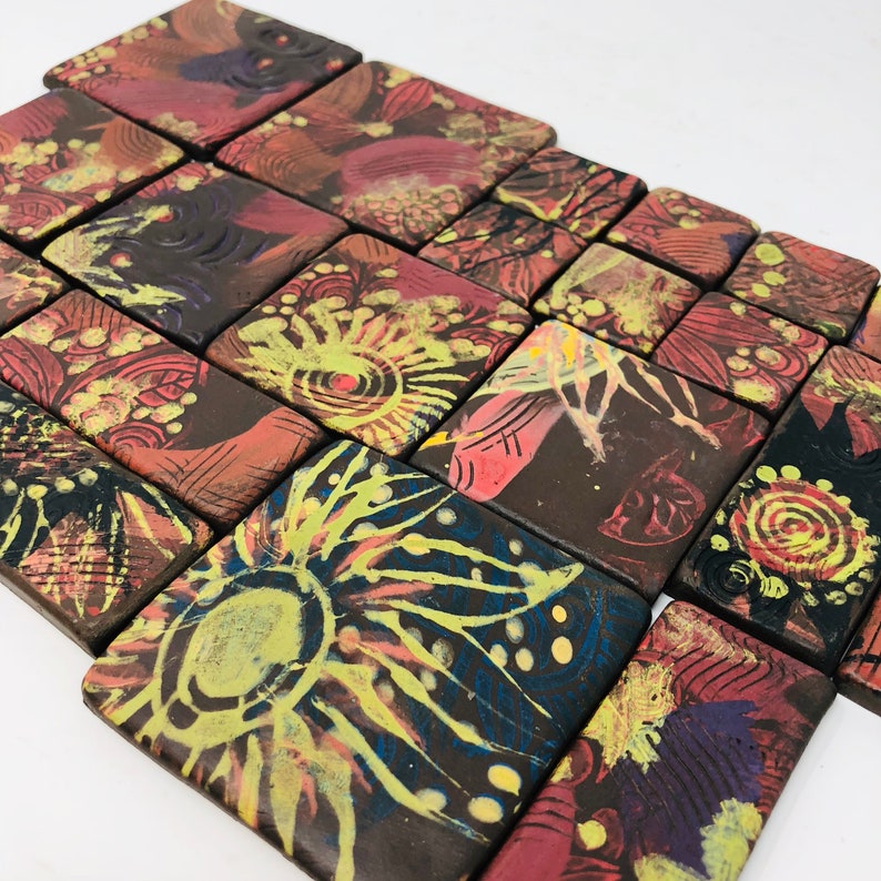 Handmade Tile-art and Craft Tile-handpainted Tile-handmade - Etsy