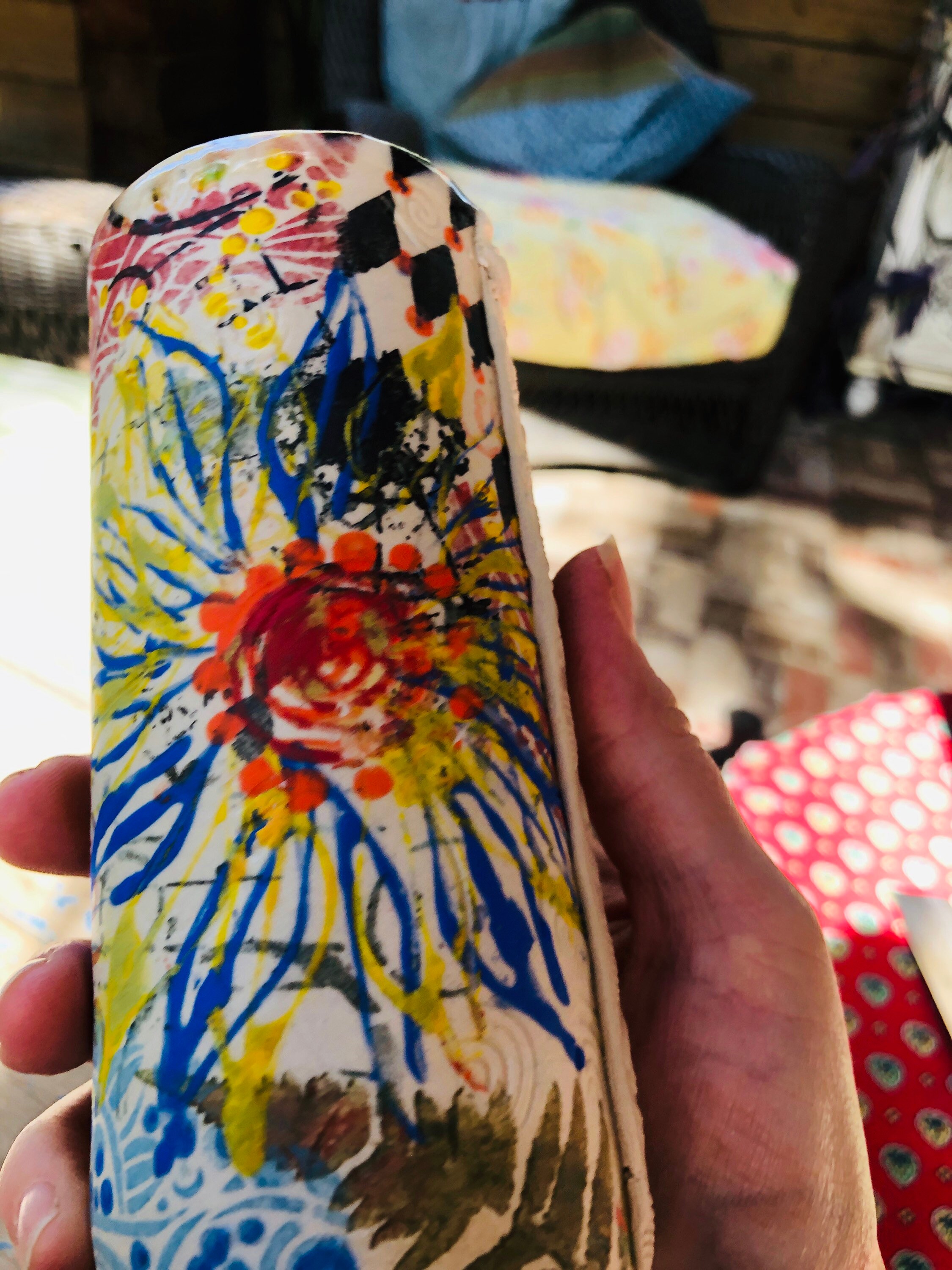Its Complicated - Eclectic handmade Porcelain Vase-Art Vase-unique vase ...