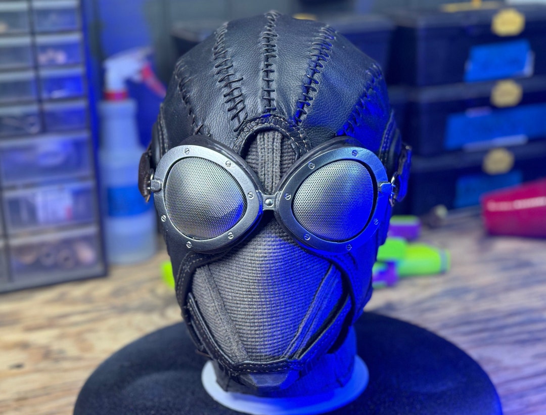 Spider-man Noir Aviator Mask - Etsy UK