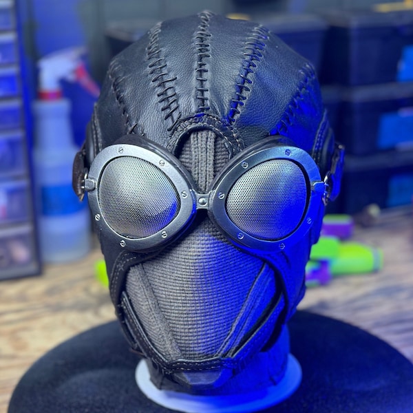 Spider Man Noir Mask - Etsy
