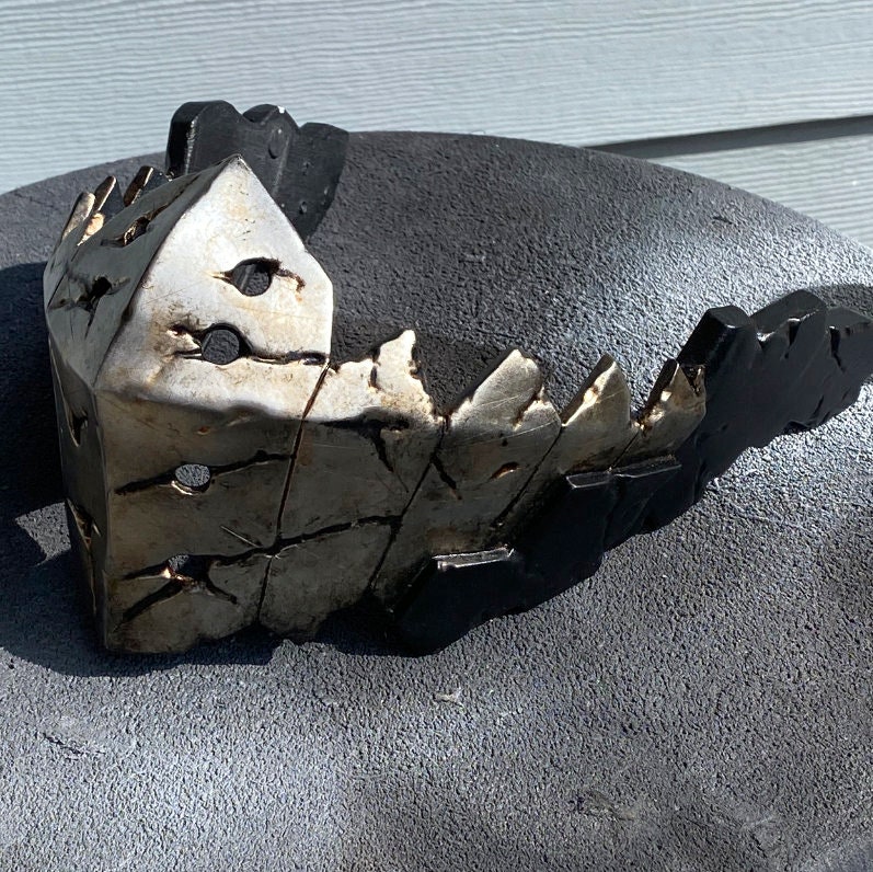 Deku's Face Shield (battle Damaged) - Etsy