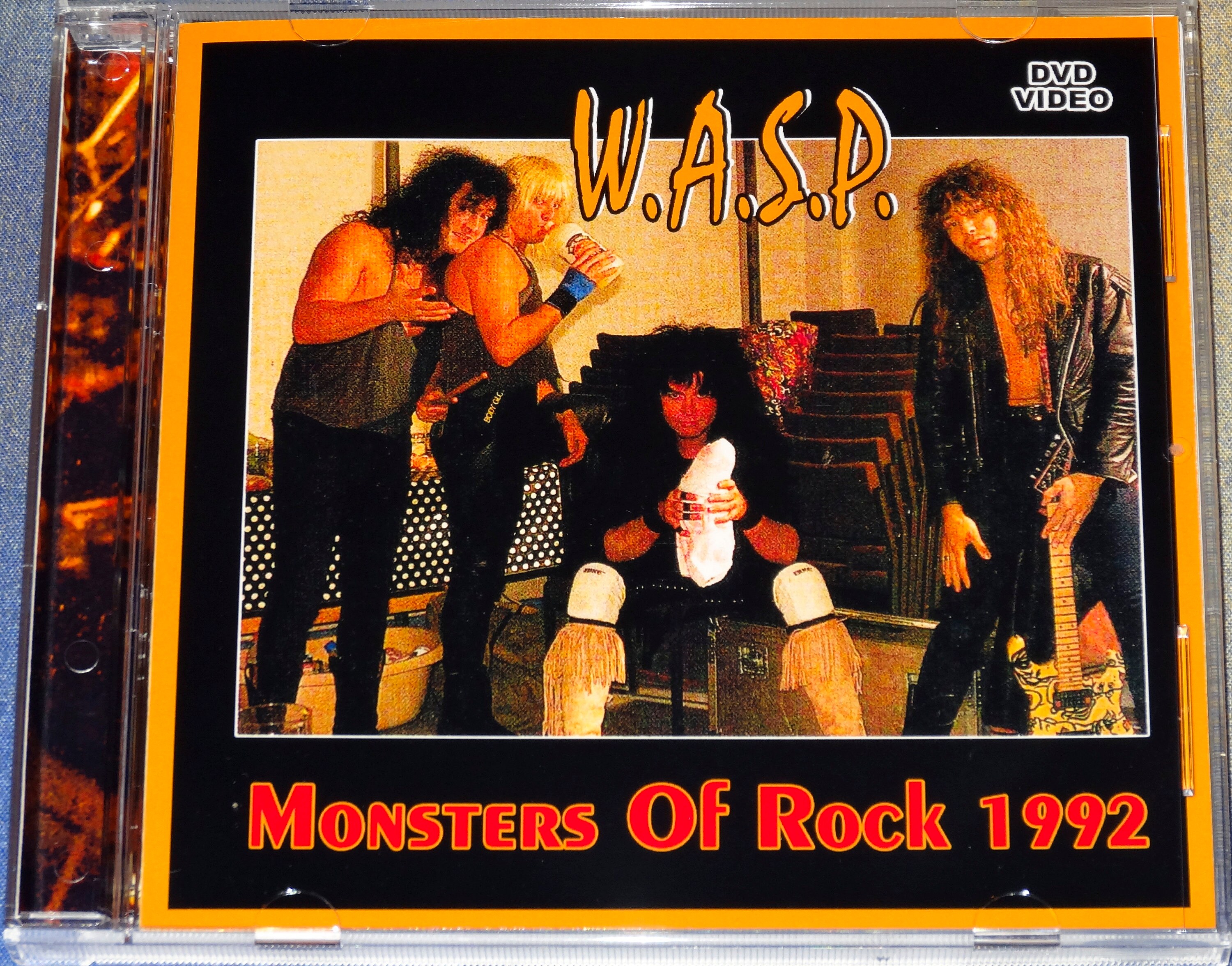 W.A.S.P. WASP Monsters Of Rock Festival Donington 1992 Rare | Etsy