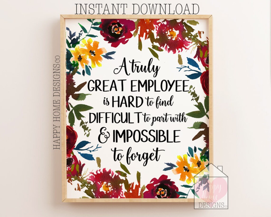 Employee Gift Employee Retirement Gift Farewell Gift Going | Etsy