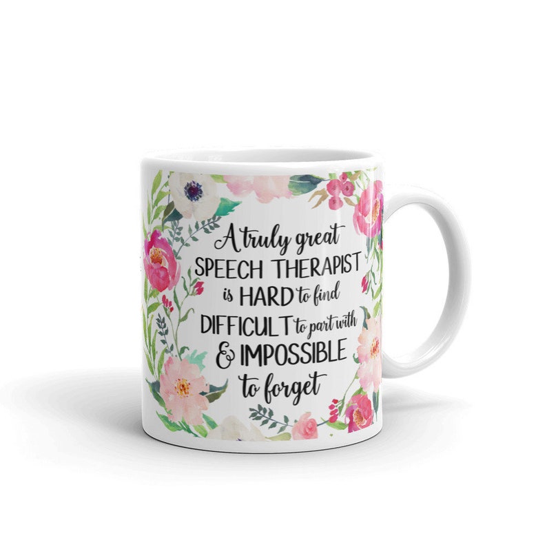 Speech Therapist Gift Mug for Speech Therapist A Truly Great - Etsy