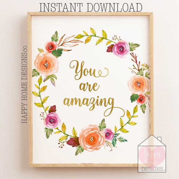You Are Amazing - Etsy