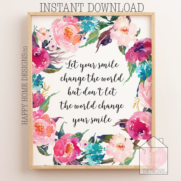 Let Your Smile - Etsy