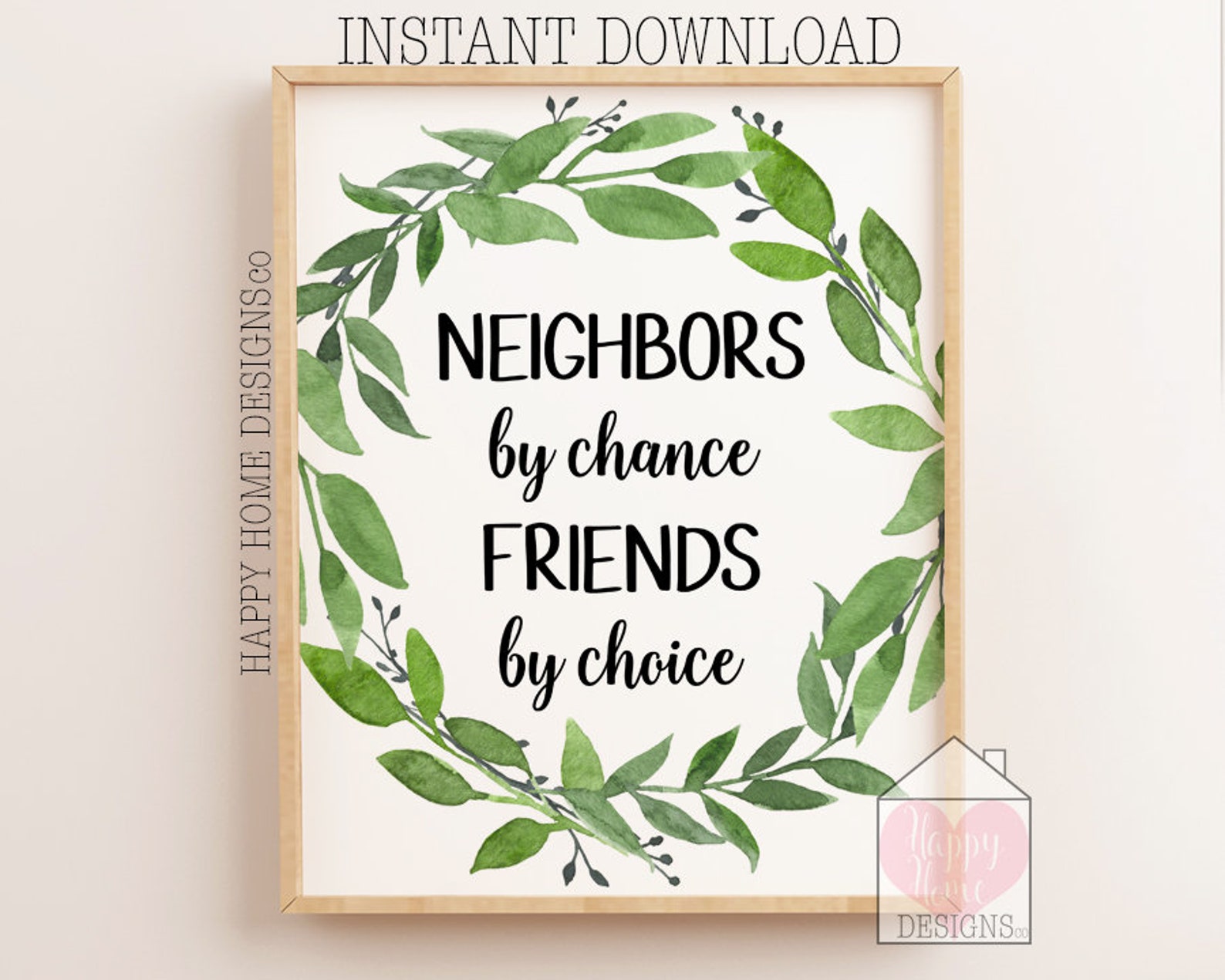 Neighbors Printable Neighbors Moving Gift Neighbors Leaving | Etsy