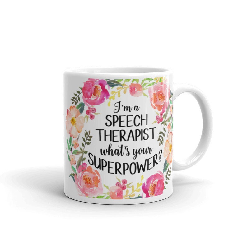 Speech Therapist Gift Mug for Speech Therapist Speech | Etsy UK