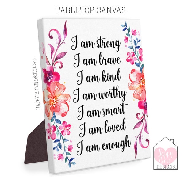I Am Worthy Print - Etsy
