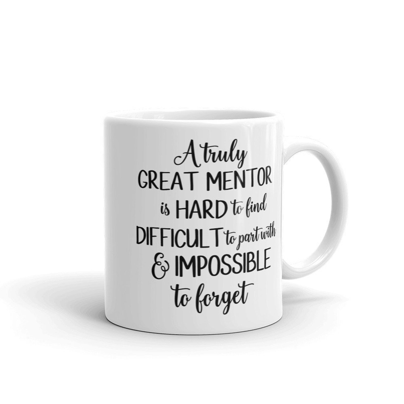 Gift for Mentor Mug for Mentor Mentor Mug A Truly Great - Etsy