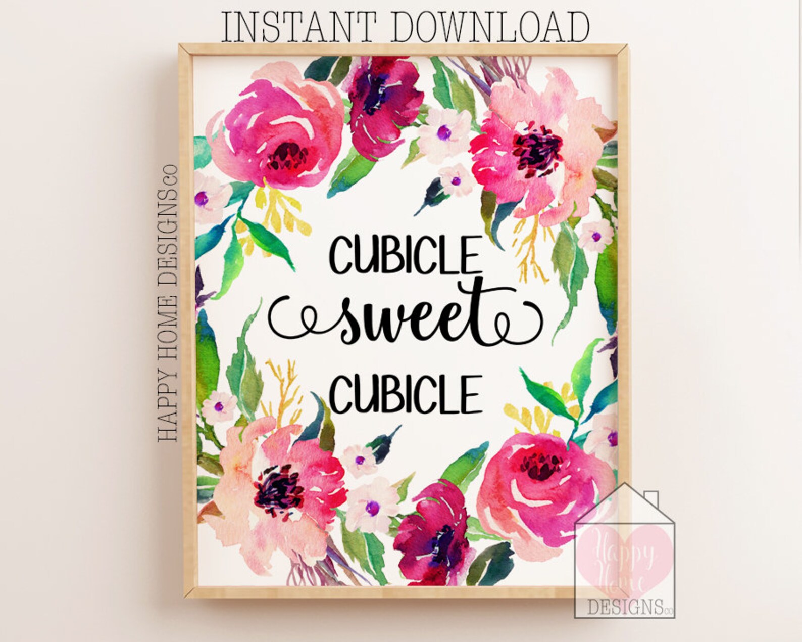 Cubical Print Cubicle Sign Cubicle Decor Cubicle Wall Art - Etsy