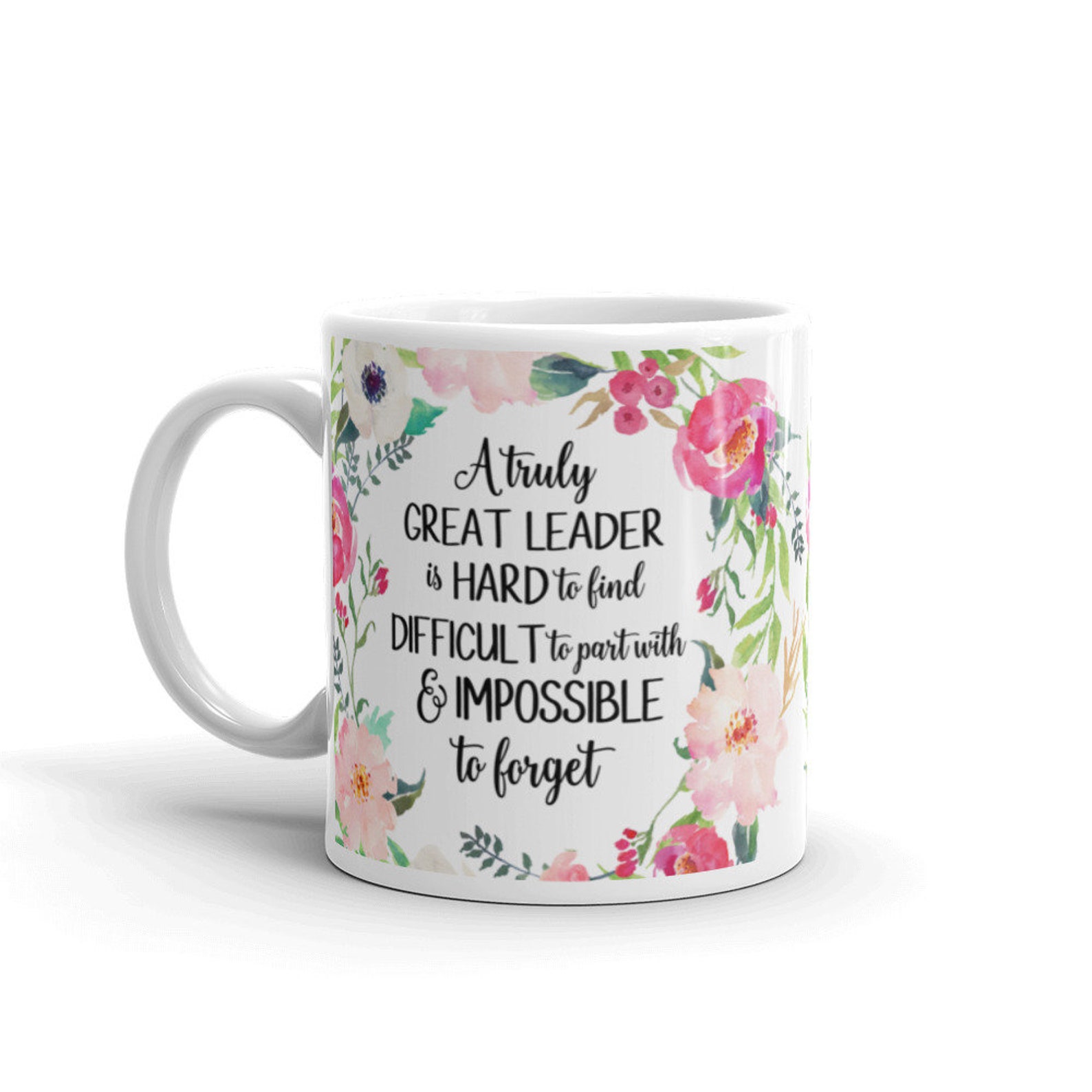Gift for Leader Leader Mug Leader Coffee Cup A Truly Great - Etsy