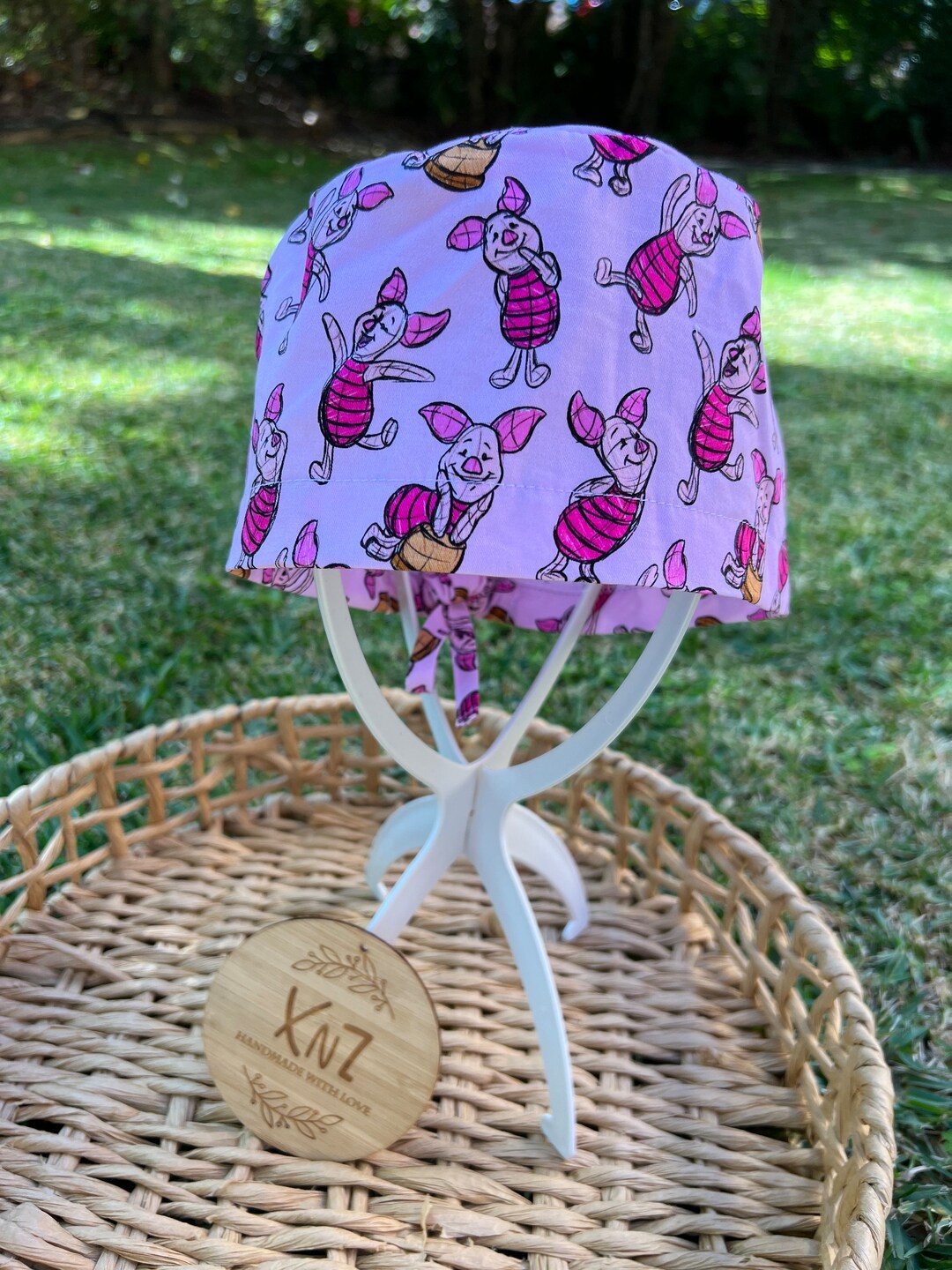 Pink Piggies Surgical Scrub Hat personalised Scrub Hats, Scrub Caps ...