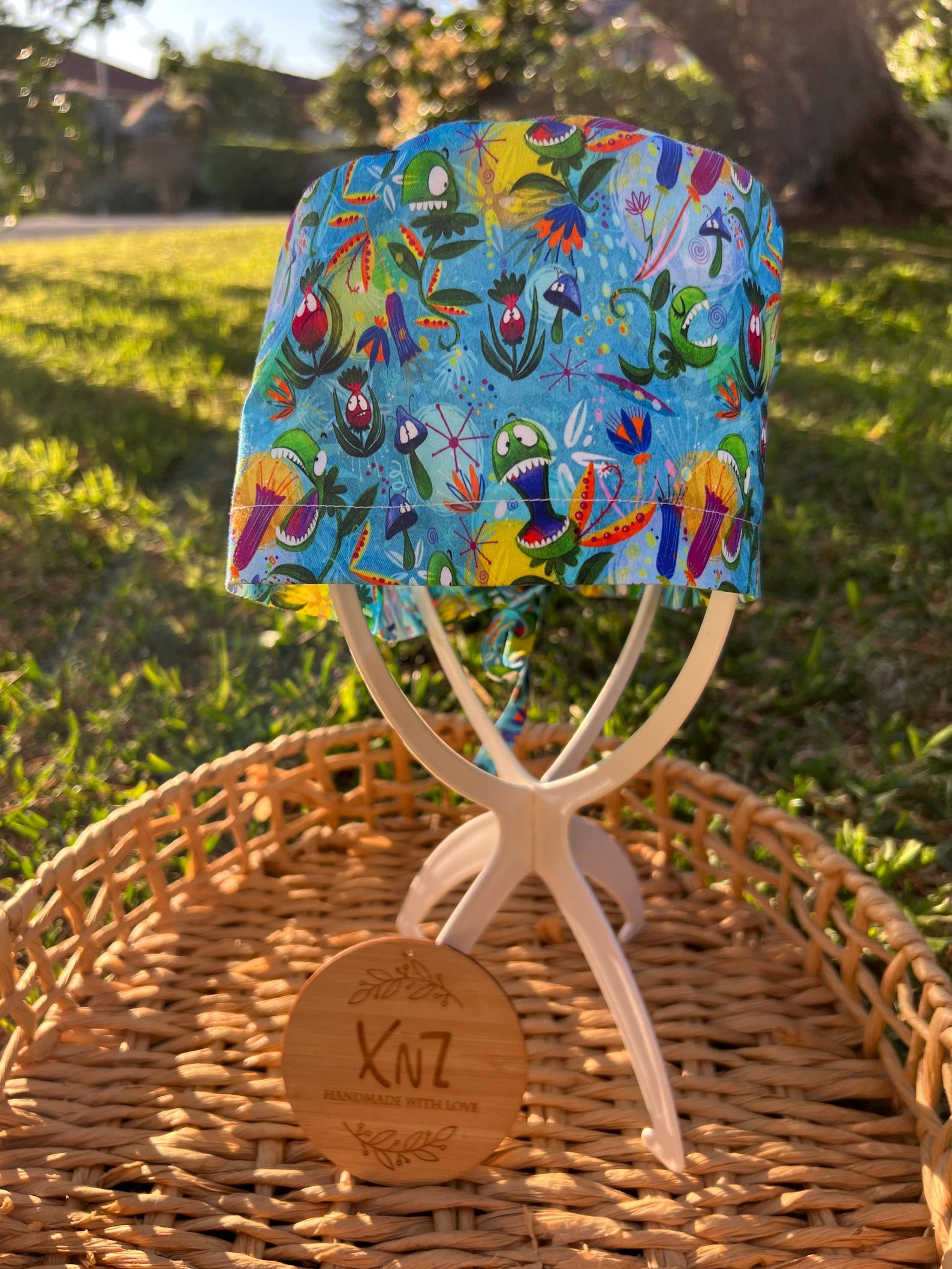 Funny Flytrap Surgical Scrub Hat -personalised Scrub Hats, Scrub Caps ...