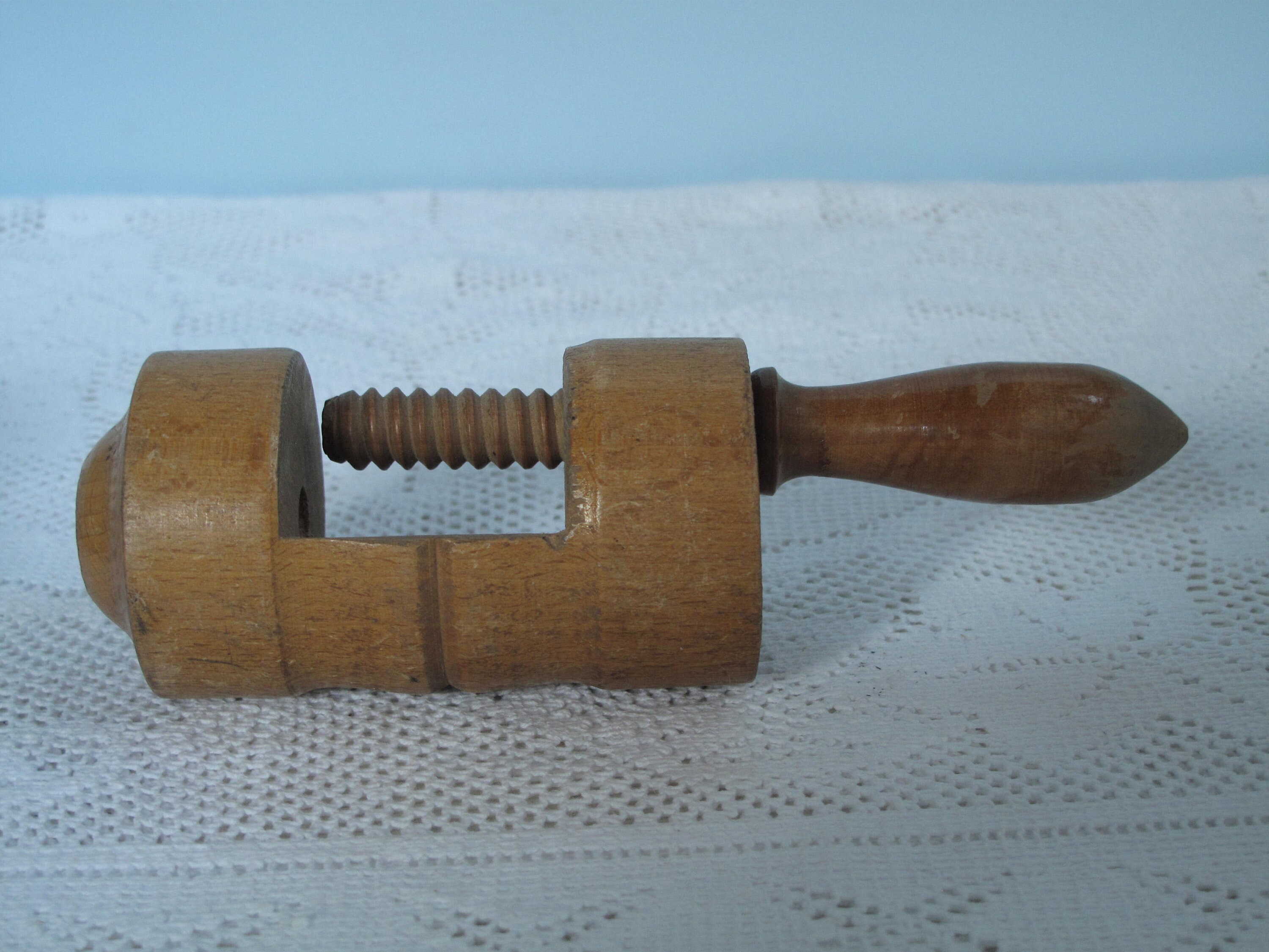 Antique Set 2x Nut Screw Nutcracker Wood Ancient Collectible | Etsy