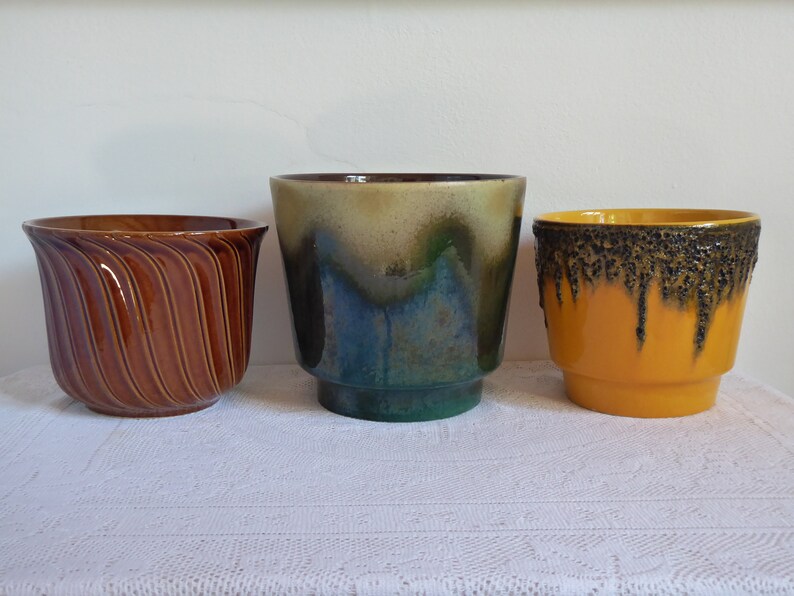 West Germany Flower Pot at Mason Jaques blog