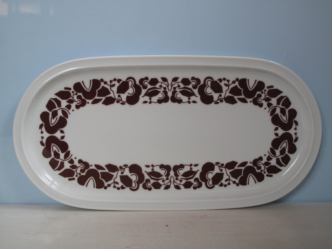 Mid Century Vintage King's Cake Plate Melitta Germany Shape berlin ...