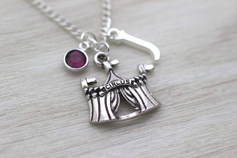 Circus Necklace, Circus Tent, Night Circus, Caravel, Personalised ...