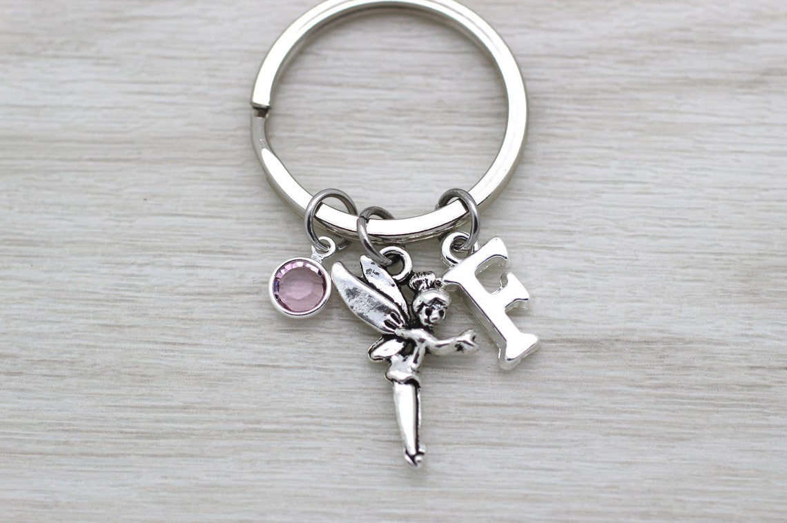 Tinker Bell Keyring Tinkerbell Keychain Peter Pan Gift | Etsy UK