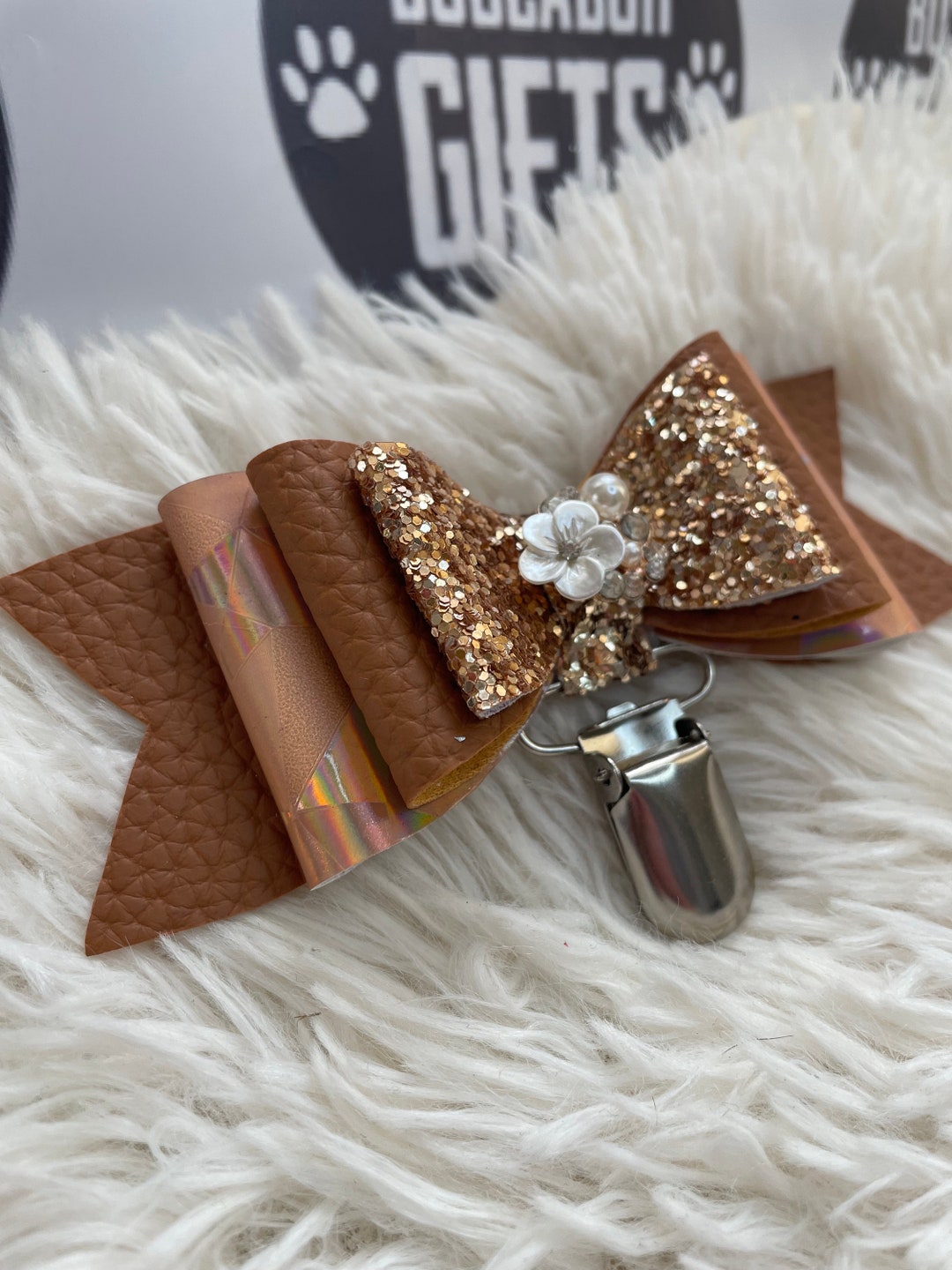 Four Layer Bow Style Dog Show Ring Clip Exhibitor Number Holder ...