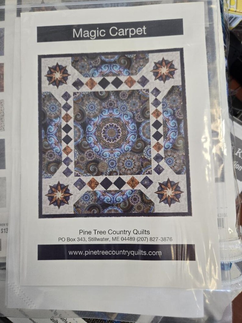 Magic Carpet Quilt Kit - Etsy