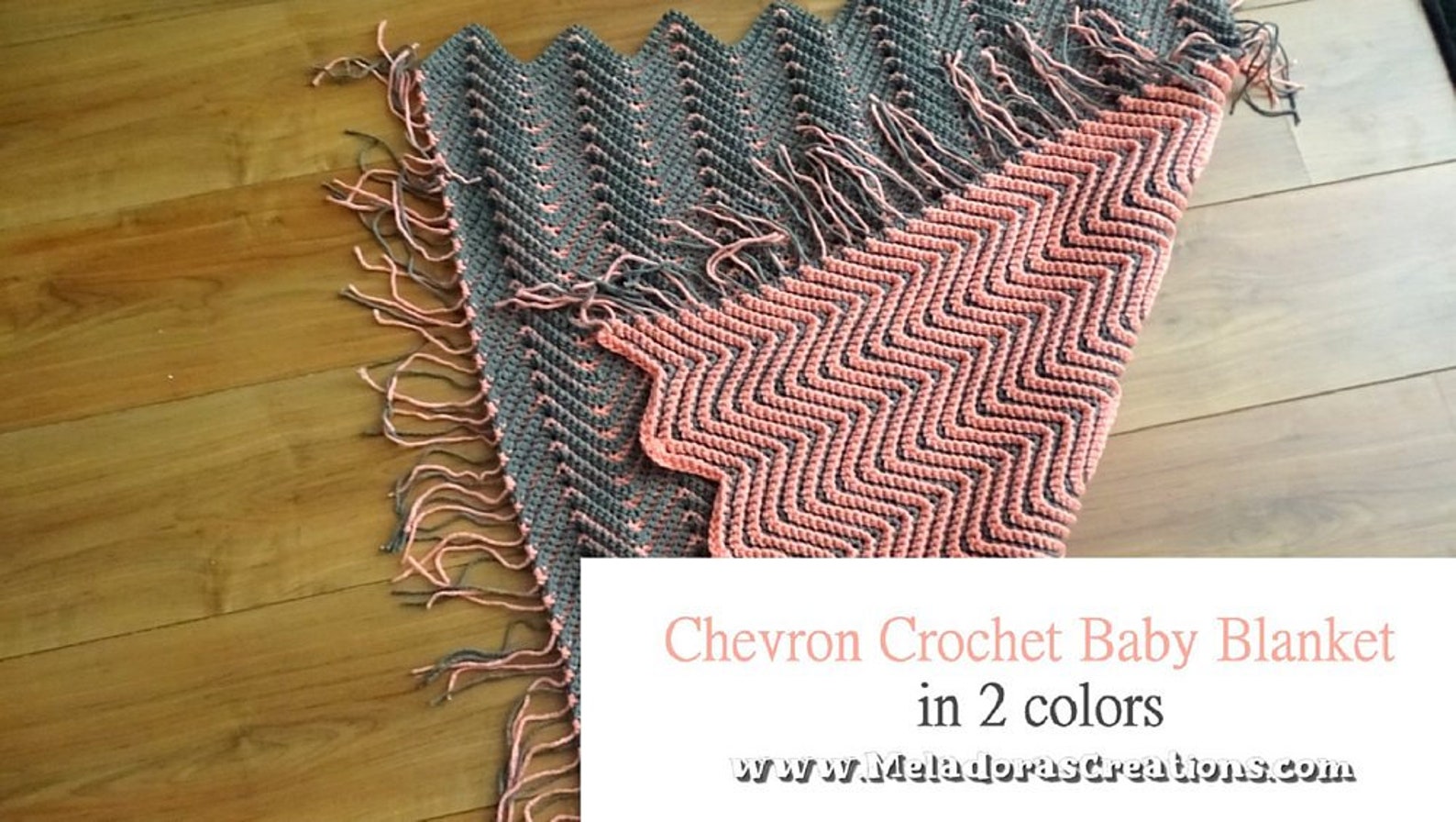 Chevron Double Sided Baby Blanket PDF Crochet Pattern - Etsy Israel