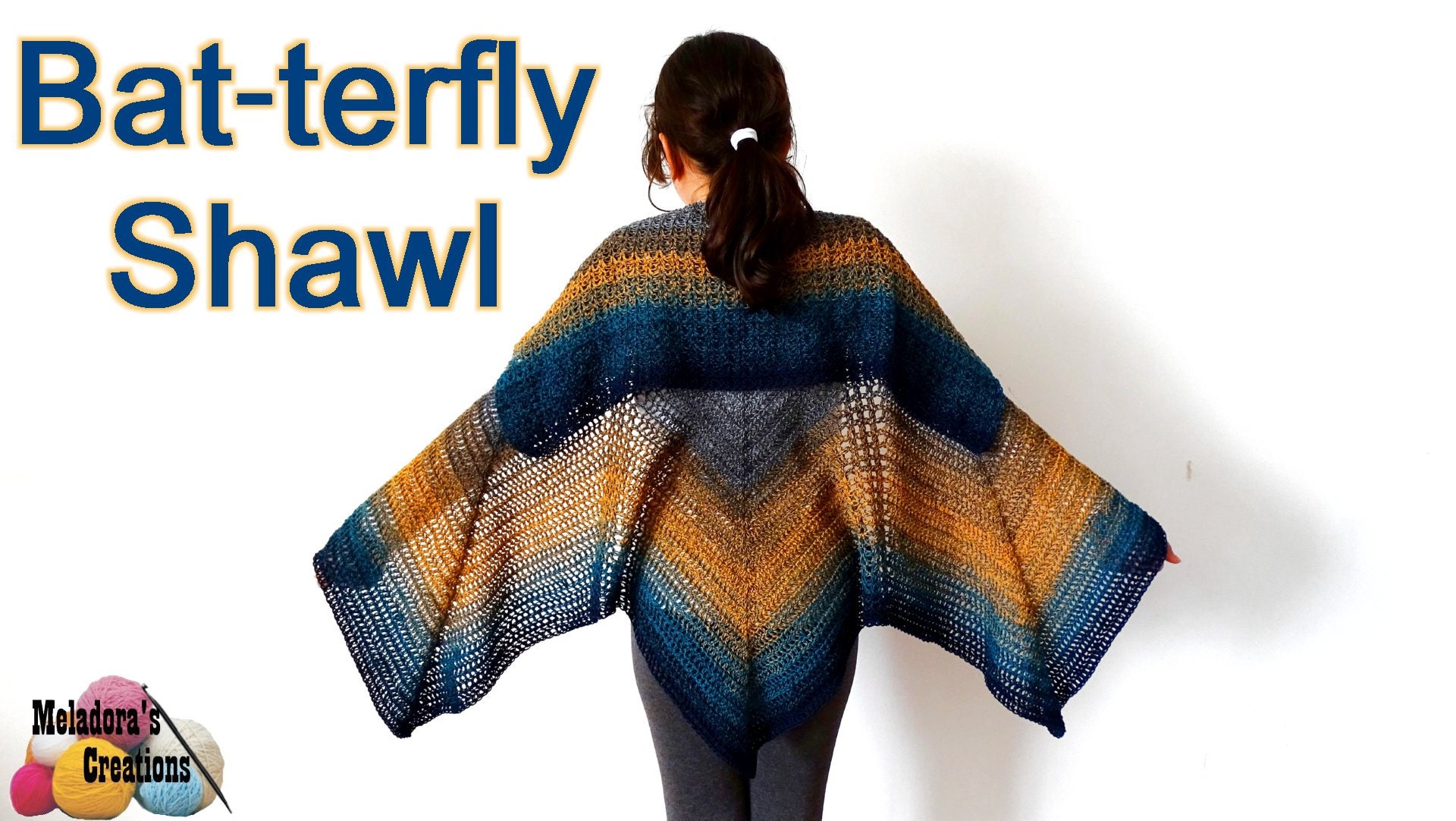 10 Butterfly Shawl Patterns E Book - Etsy Israel