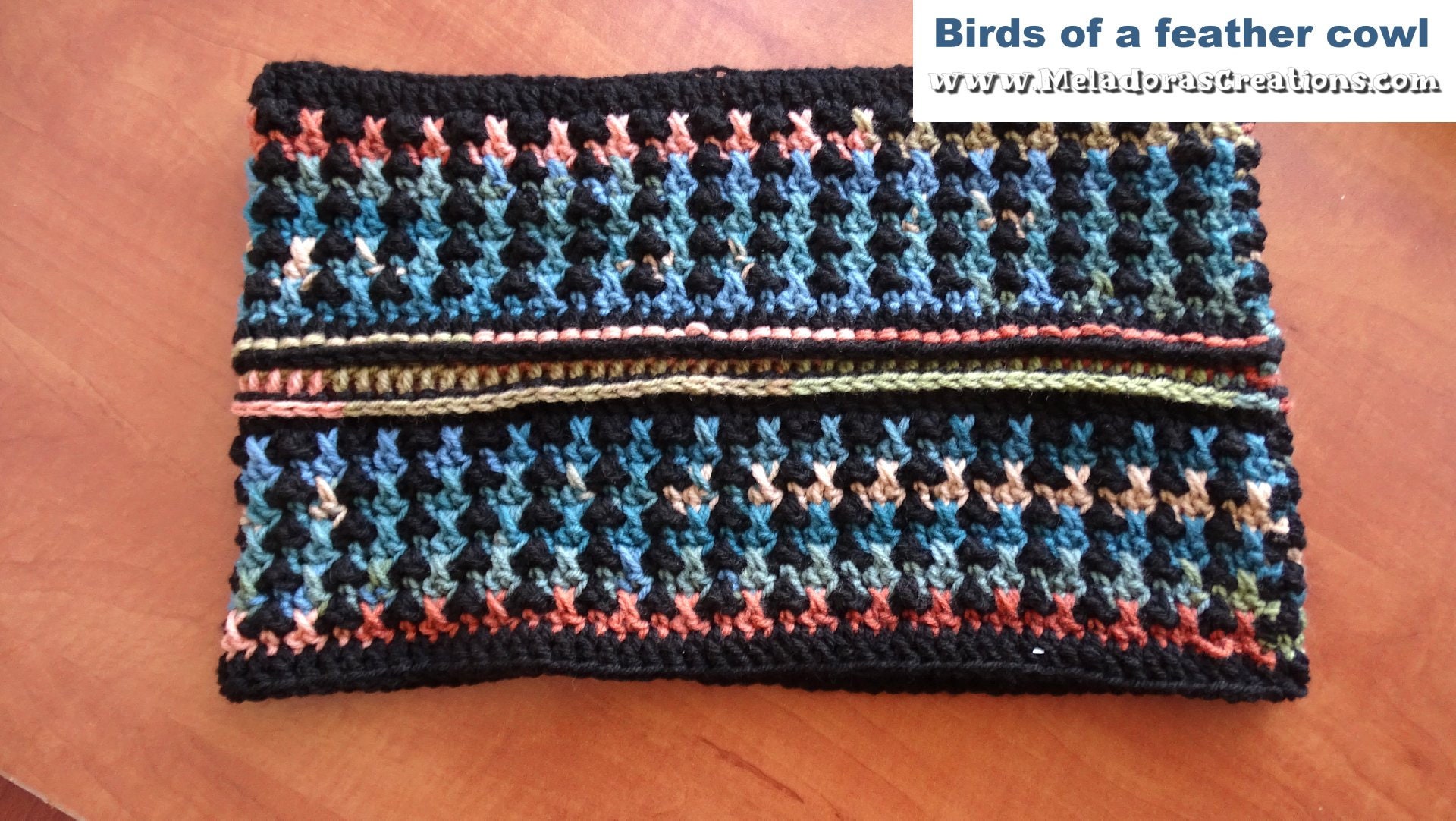 Birds of a Feather Crochet Cowl - PDF Crochet Pattern - Etsy