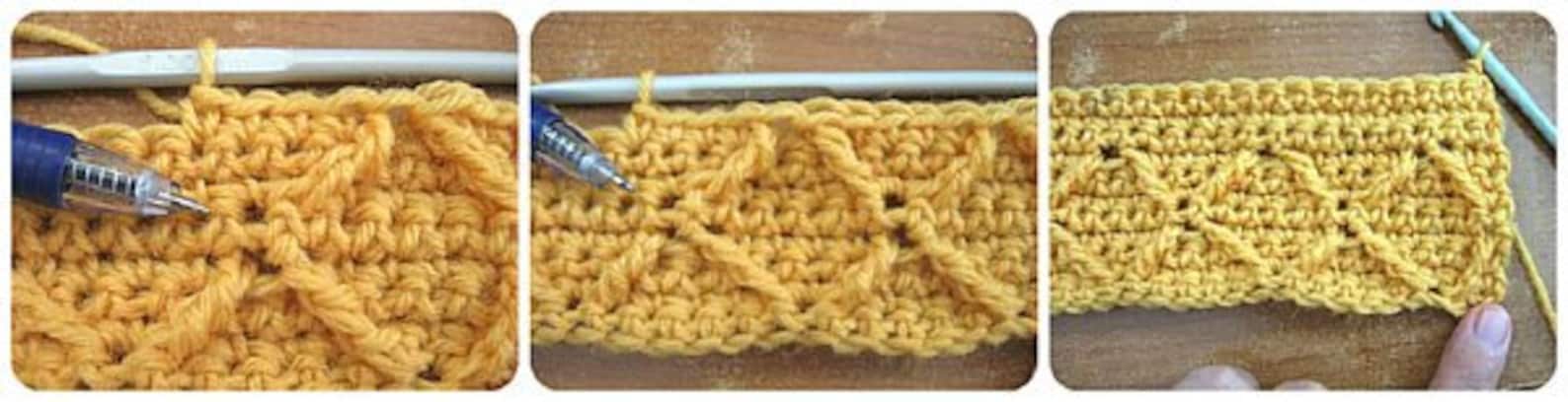 Diamond Stitch Crochet Pattern PDF - Etsy
