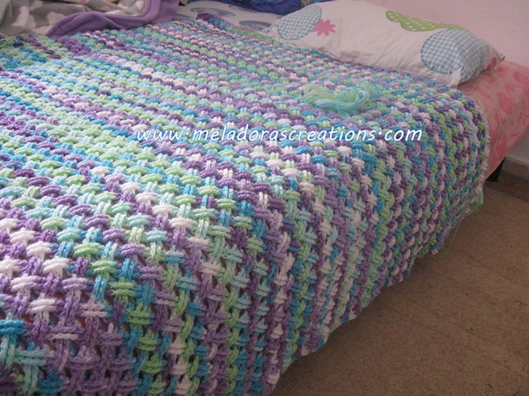 Celtic Weave Crochet - Interweave Cable Stitch - Crochet Pattern PDF ...