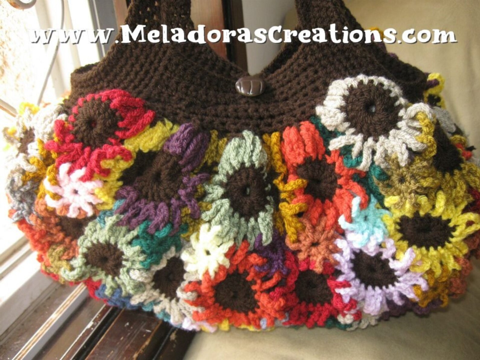 Crochet Flower Purse PDF Pattern | Etsy