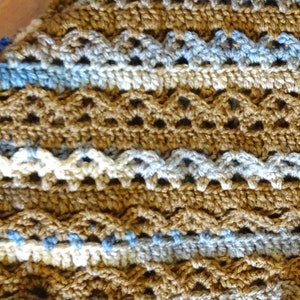 Lacy Waves Crochet Stitch - Etsy