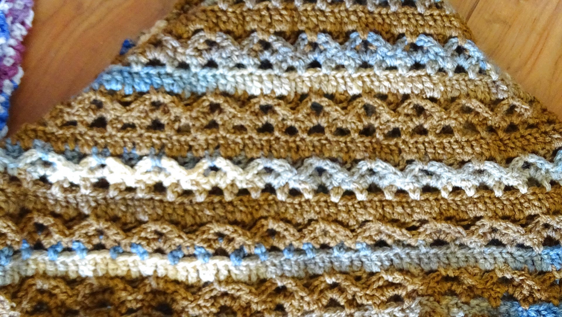 Lacy Waves Crochet Stitch - Etsy